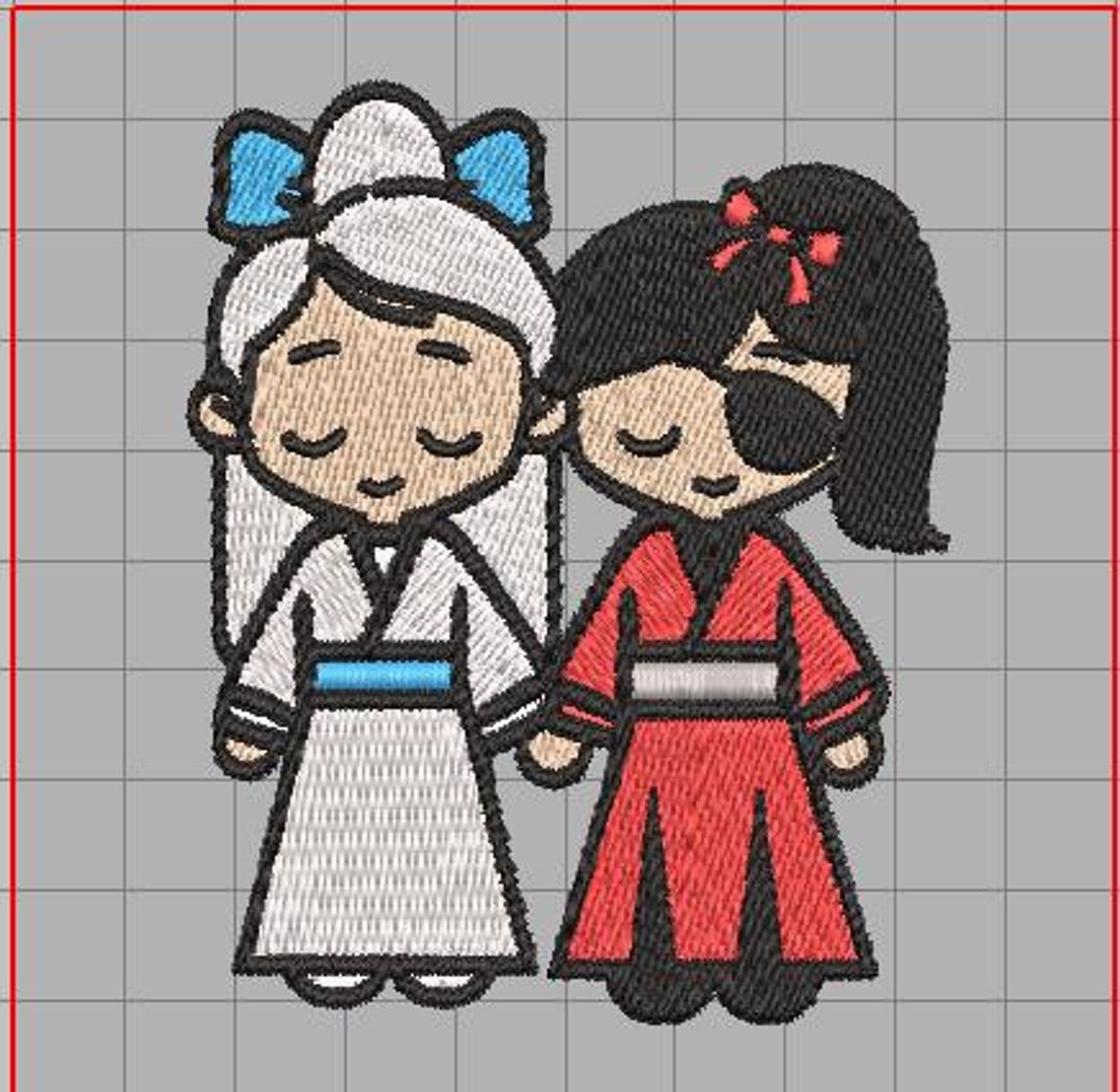 DIGITAL Rouye and Eming Chibi Patch - Etsy