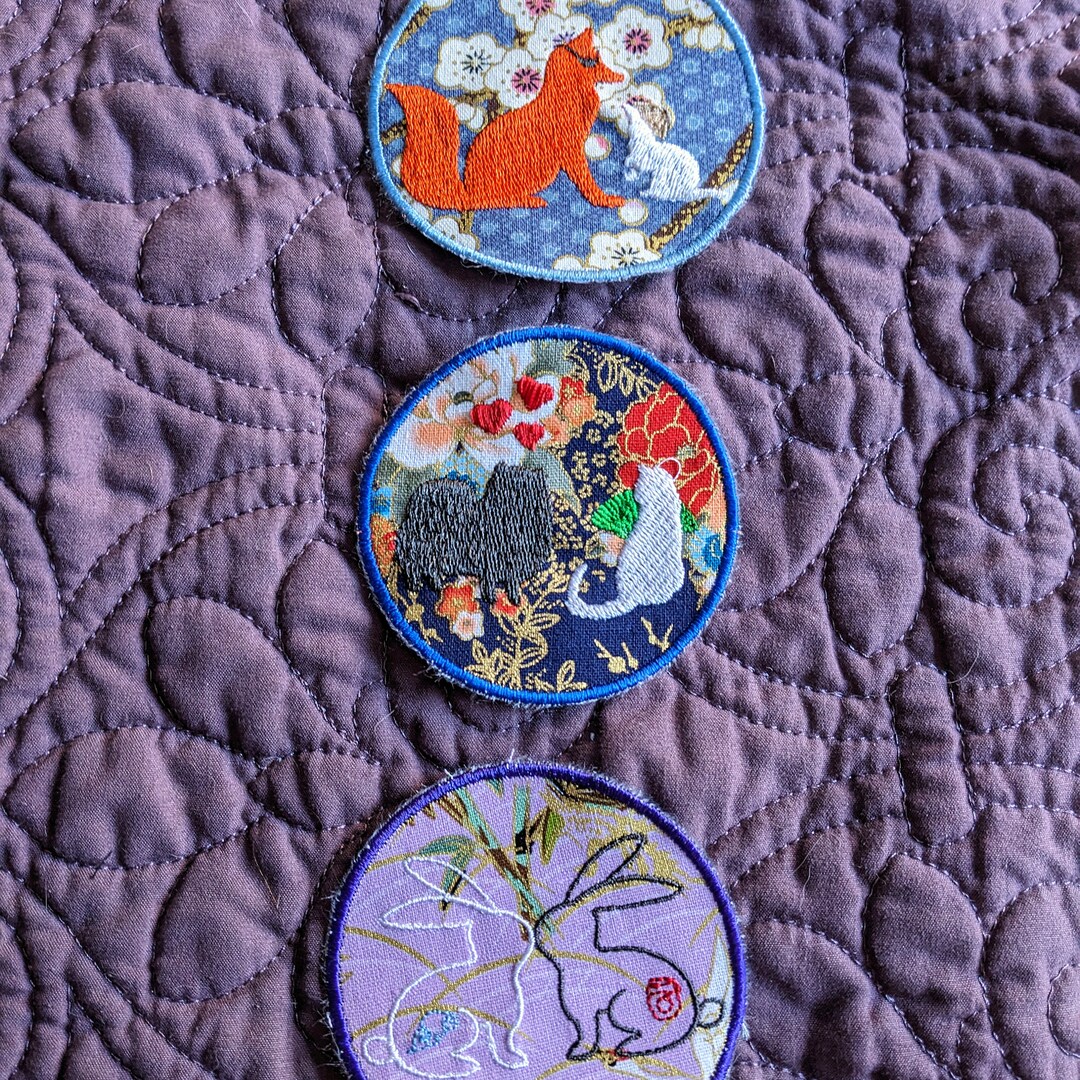 MXTX Animal Pairs Patches - Etsy