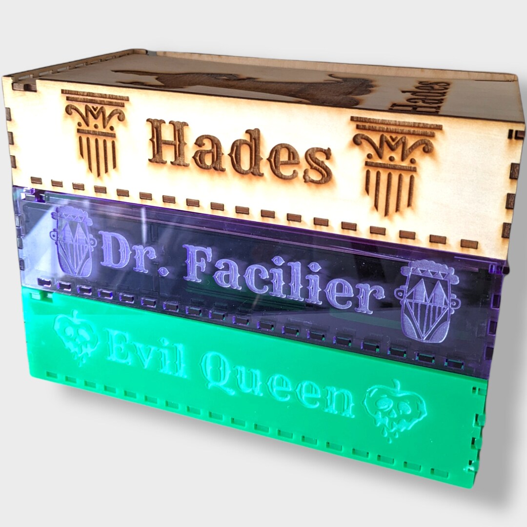 Wicked to the Core Box Set(unique Custom Storage for Villainous Table ...