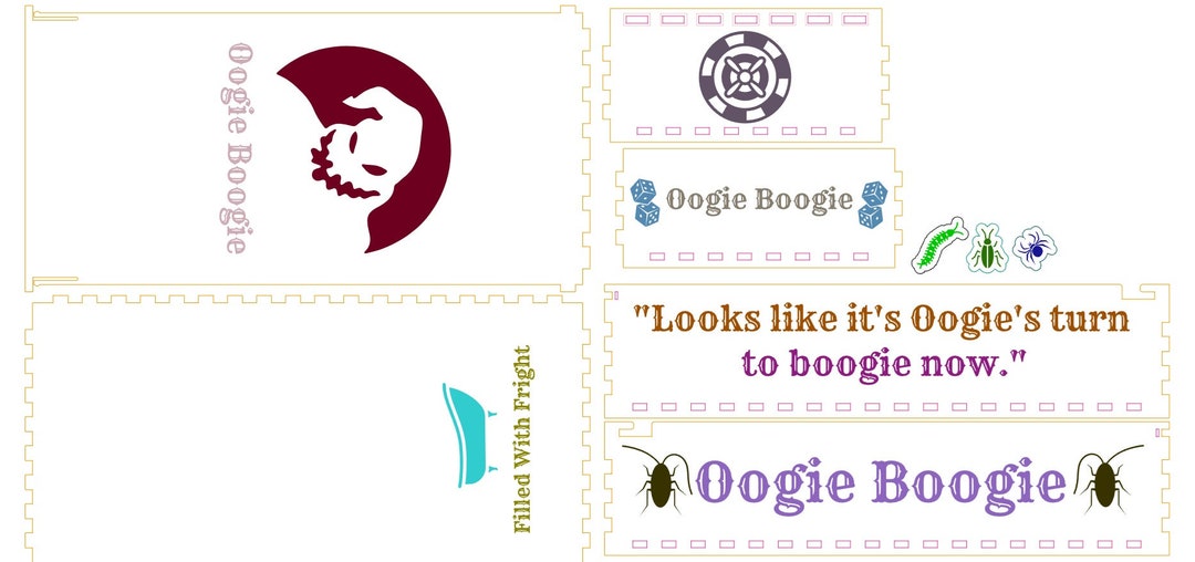 Preorder for Oogie Boogie Villainous Box - Etsy