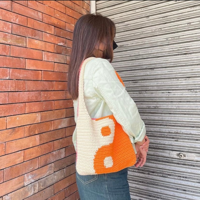 Yin Yang Bag Crochet Pattern Crochet Pattern PDF Pattern - Etsy