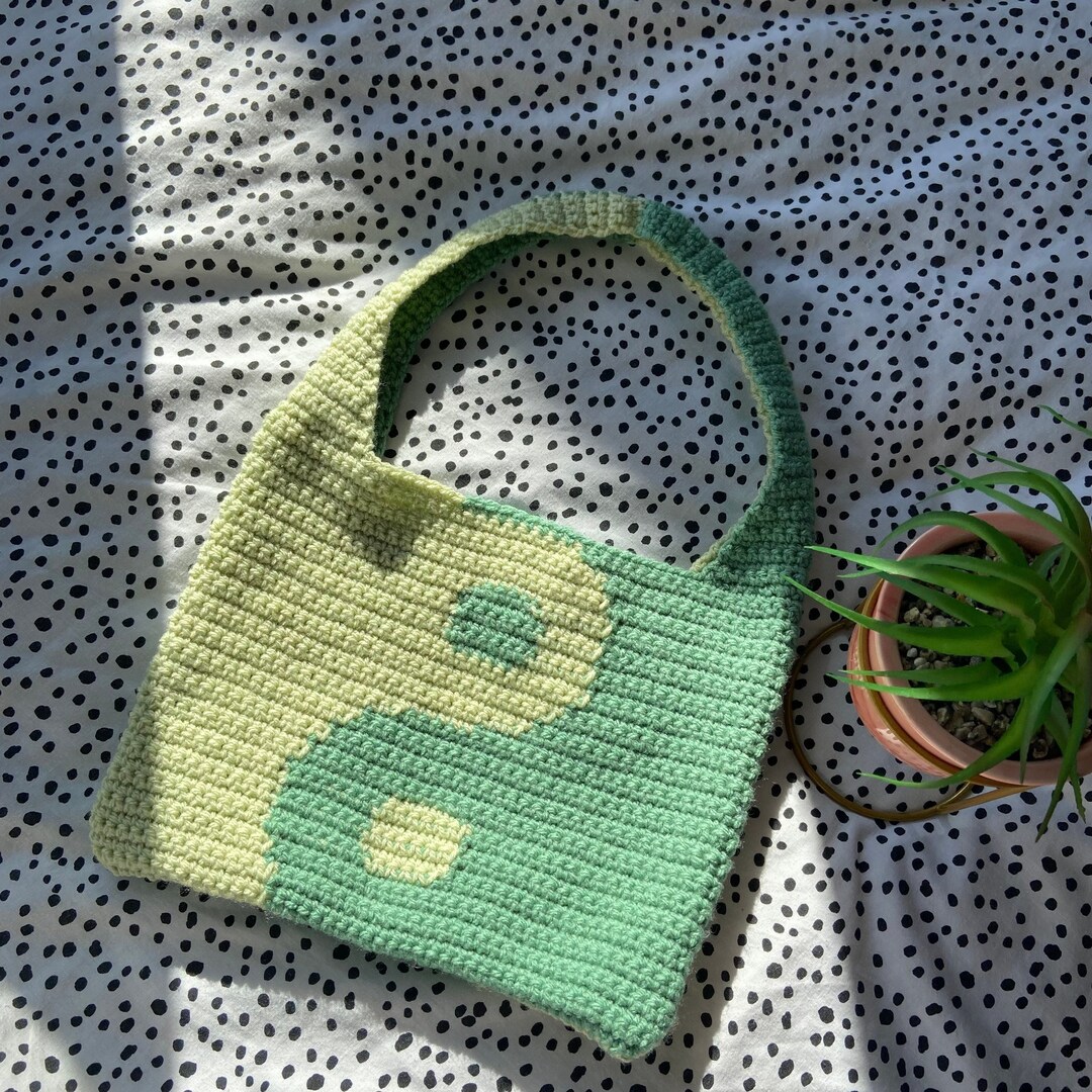 Yin Yang Bag Crochet Pattern | Crochet Pattern | PDF Pattern - Etsy