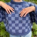 Checkerboard Sweater Pattern | Crochet Jumper Pattern - Etsy