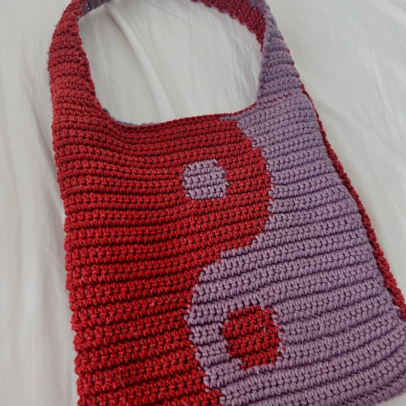 Yin Yang Bag Crochet Pattern Crochet Pattern PDF Pattern - Etsy