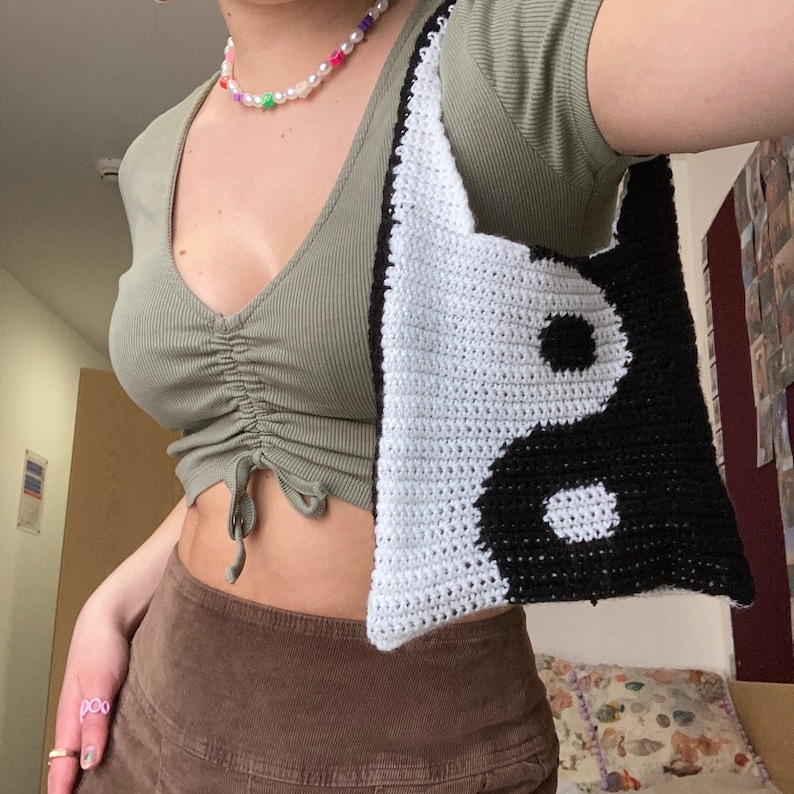 Yin Yang Bag Crochet Pattern Crochet Pattern PDF Pattern - Etsy