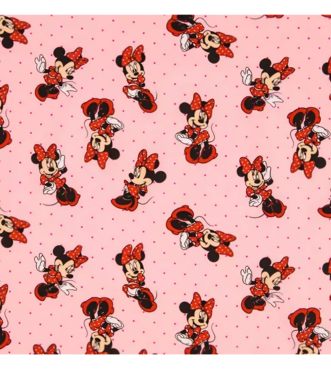 Minnie Mouse Fabric Yardage 44" Wide. Sold by the Yard. Multiple Yards ...