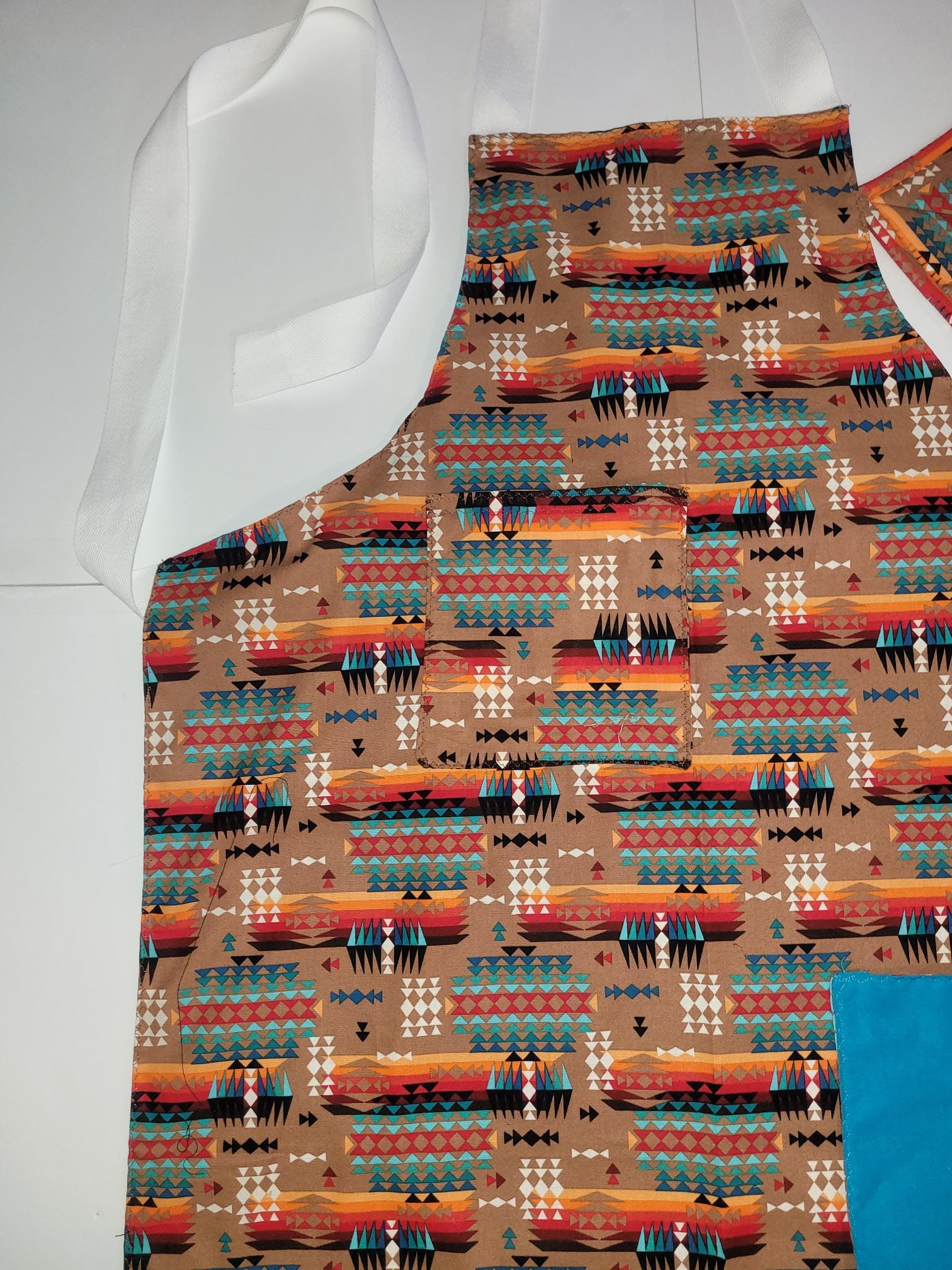 Native Design Apron. Tribal Design Apron, Reversible, Quality Cotton ...