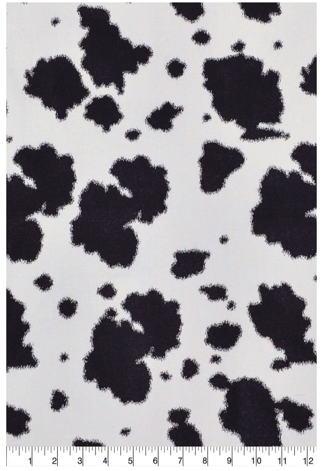 Cow Print Fabric Yardage 44" Wide. Sold by the Yard. Multiple Yards ...