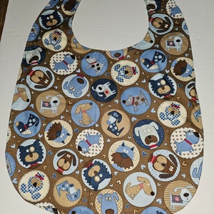 Dogs Puppies, Doggos Adult Bib, Seniors, Disabled, Crackin" Crab ...