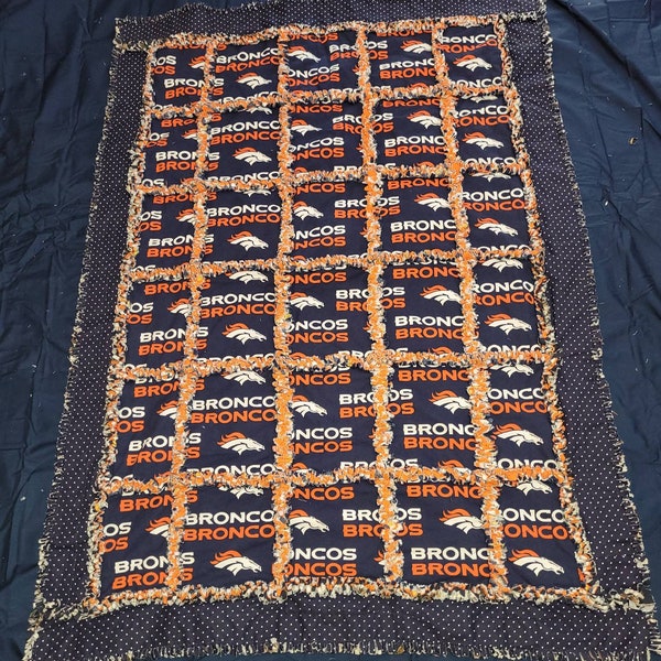 Denver Broncos Bedding - Etsy