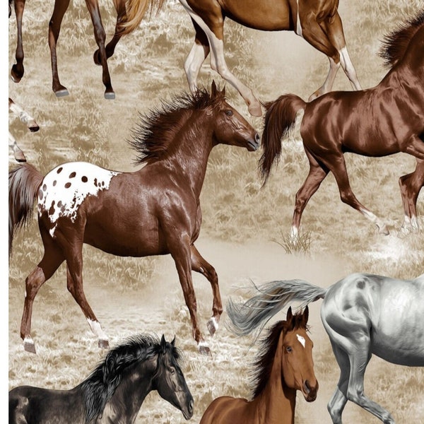 Horse Fabric - Etsy