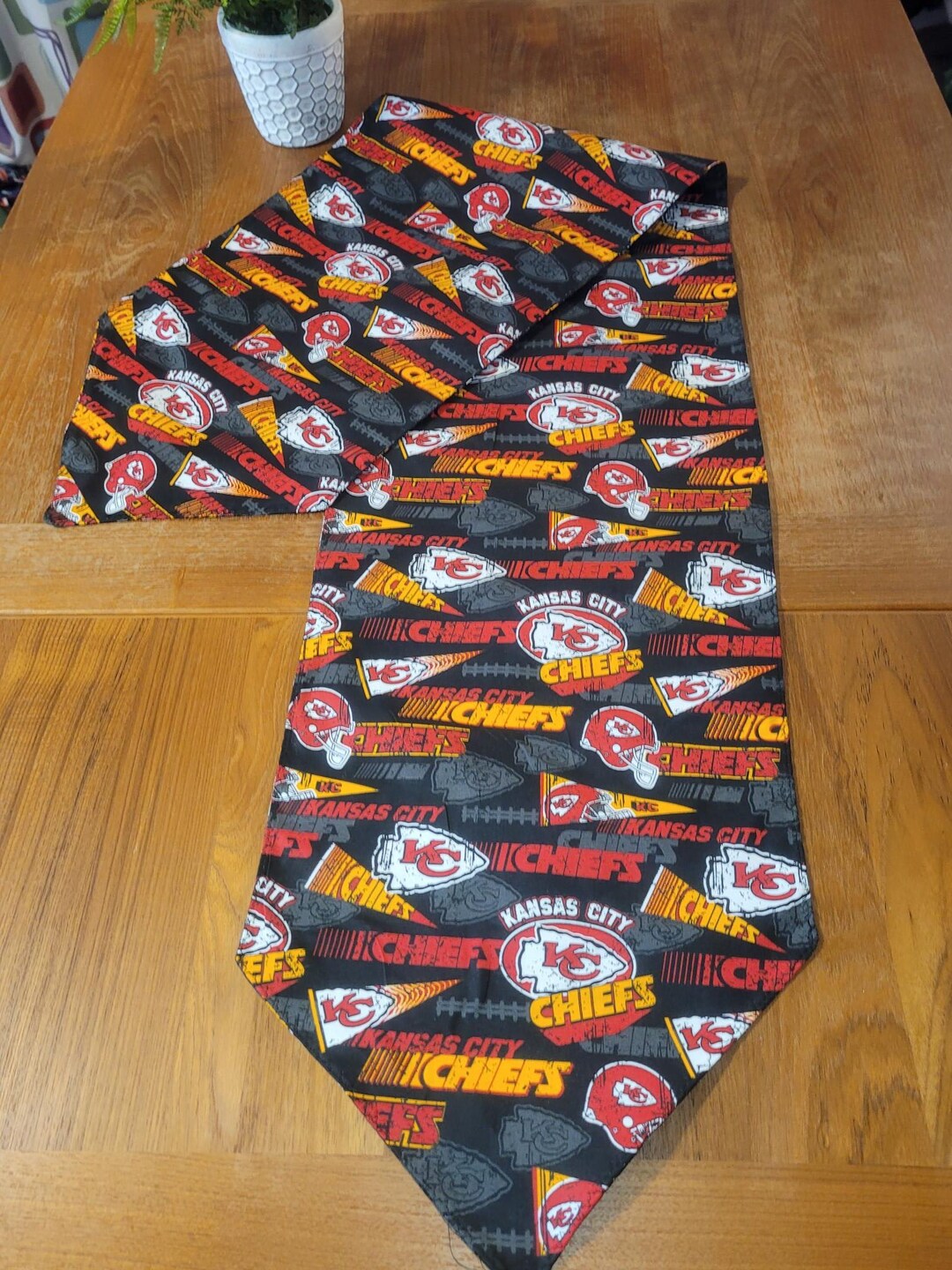 Kansas City Chiefs Table Runner. See Various Sizes 12x60 3 Layers With ...