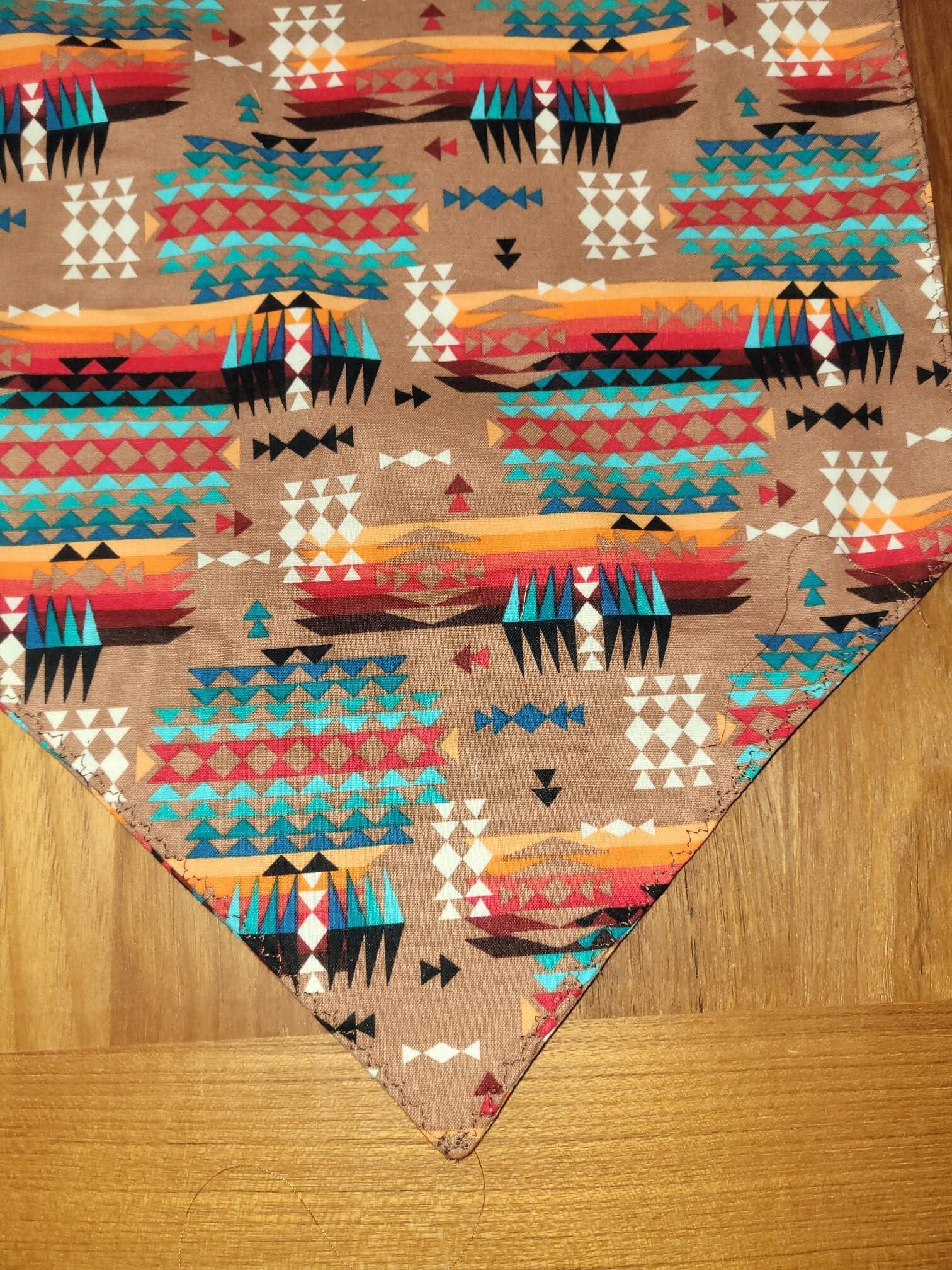 Native Design Table Runner Tribal Design Table Runner 12 X 60 Point to ...