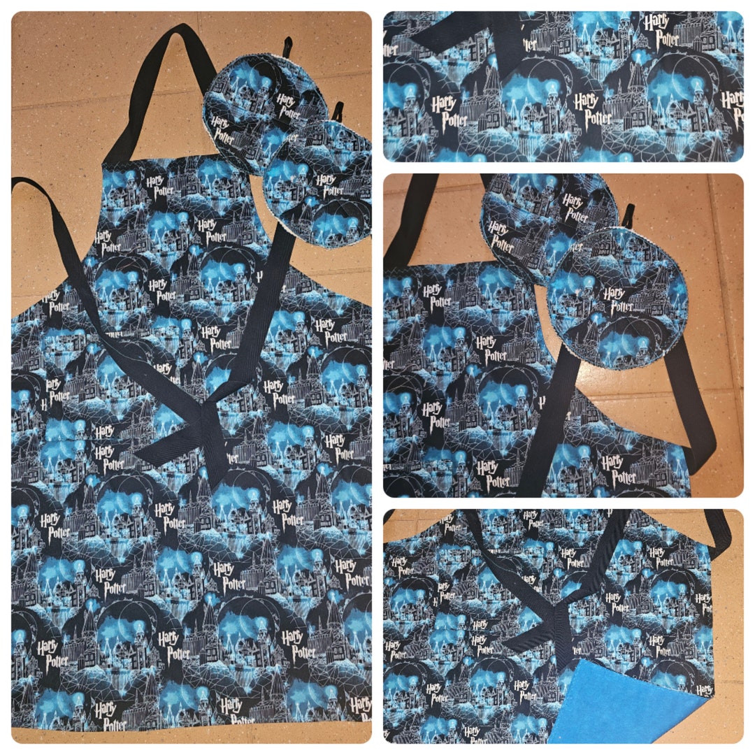 Harry Potter Apron. Handmade, Licensed Fabric. Lined With Coordinating ...