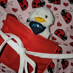 Lady Bug Kids Apron in Two Sizes. Free Aflac Kids Duck. - Etsy