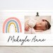 Boho Rainbow Nursery Picture Frame Rainbow Sign Nursery Wall - Etsy