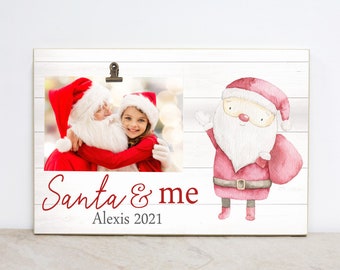 Santa Picture Frame | Etsy