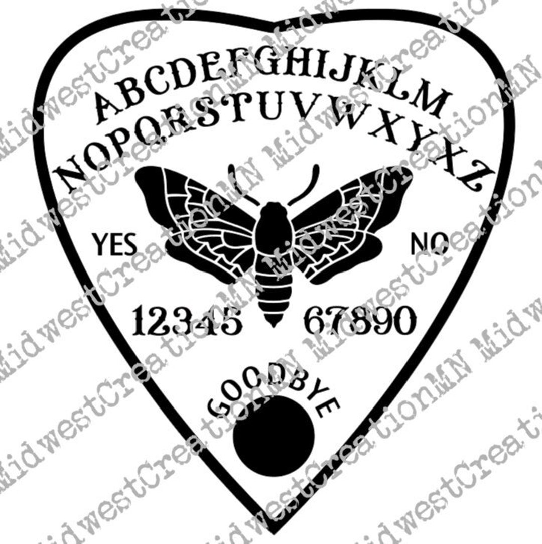 Ouija Planchette SVG - Etsy