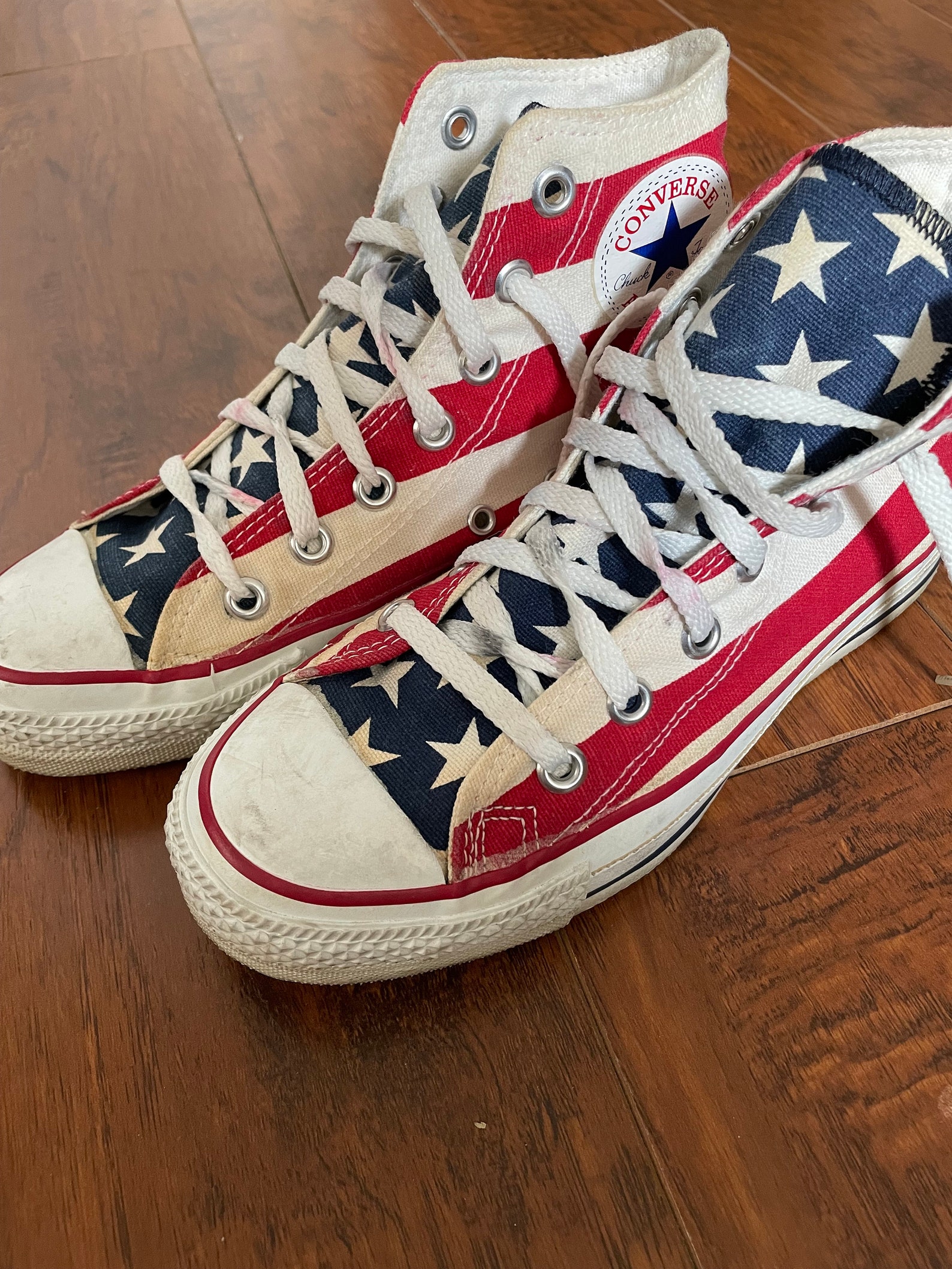 Vintage Converse Chuck Taylor 90s Size M4.5/W6.5 Made in USA - Etsy