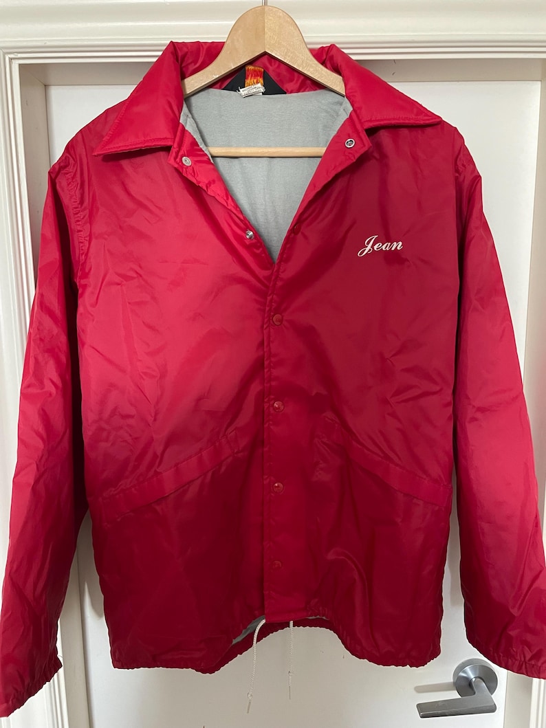 Vintage Coach Jacket 80s Made in USA New Condition/ Deadstock Size M - Etsy