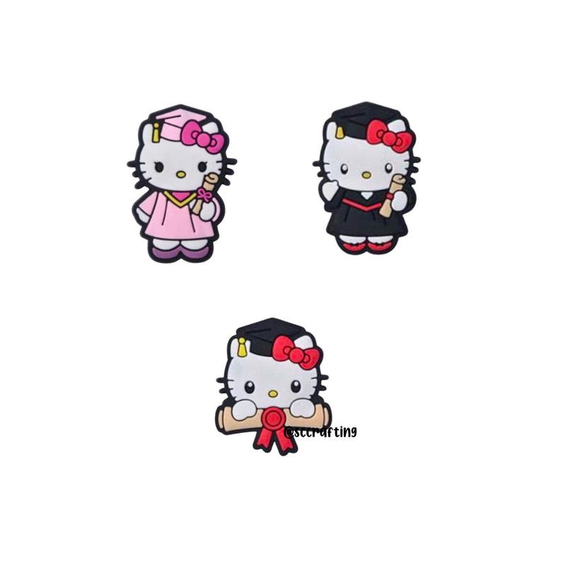Hello Kittys Graduation - Etsy