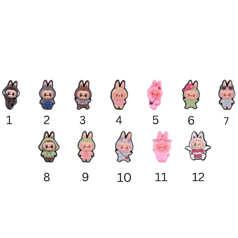 Labubu Charms - Etsy