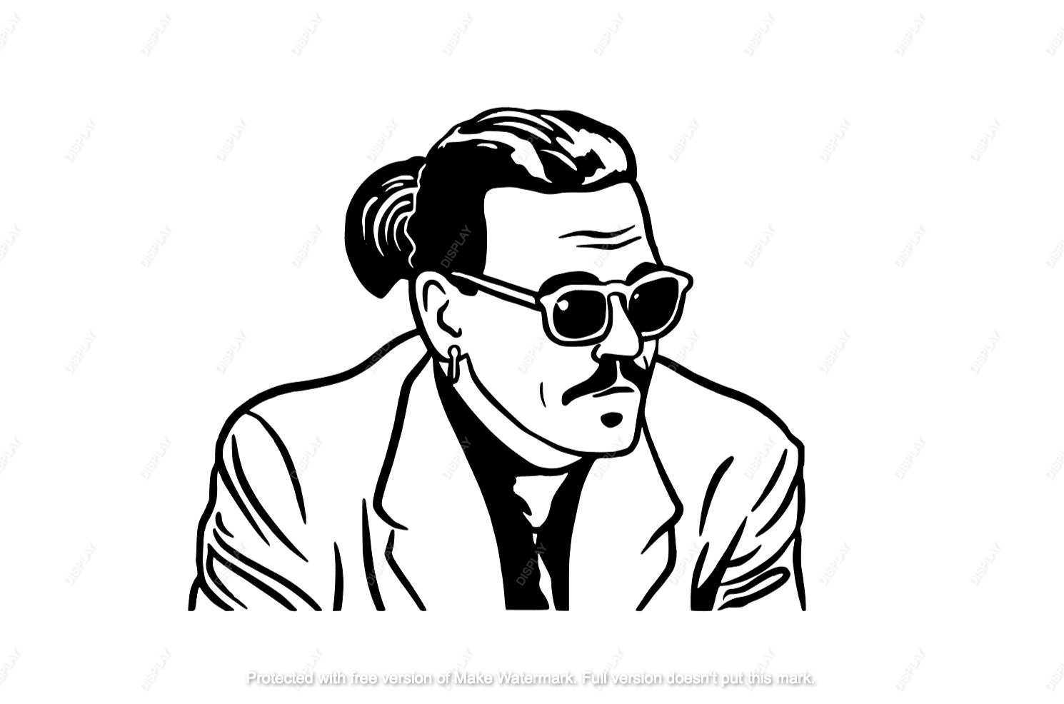 Johnny Depp Car Decal - Etsy