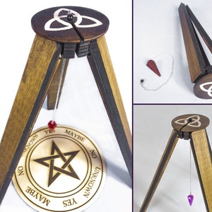Wooden Tripod Stand for Pendulum - Etsy