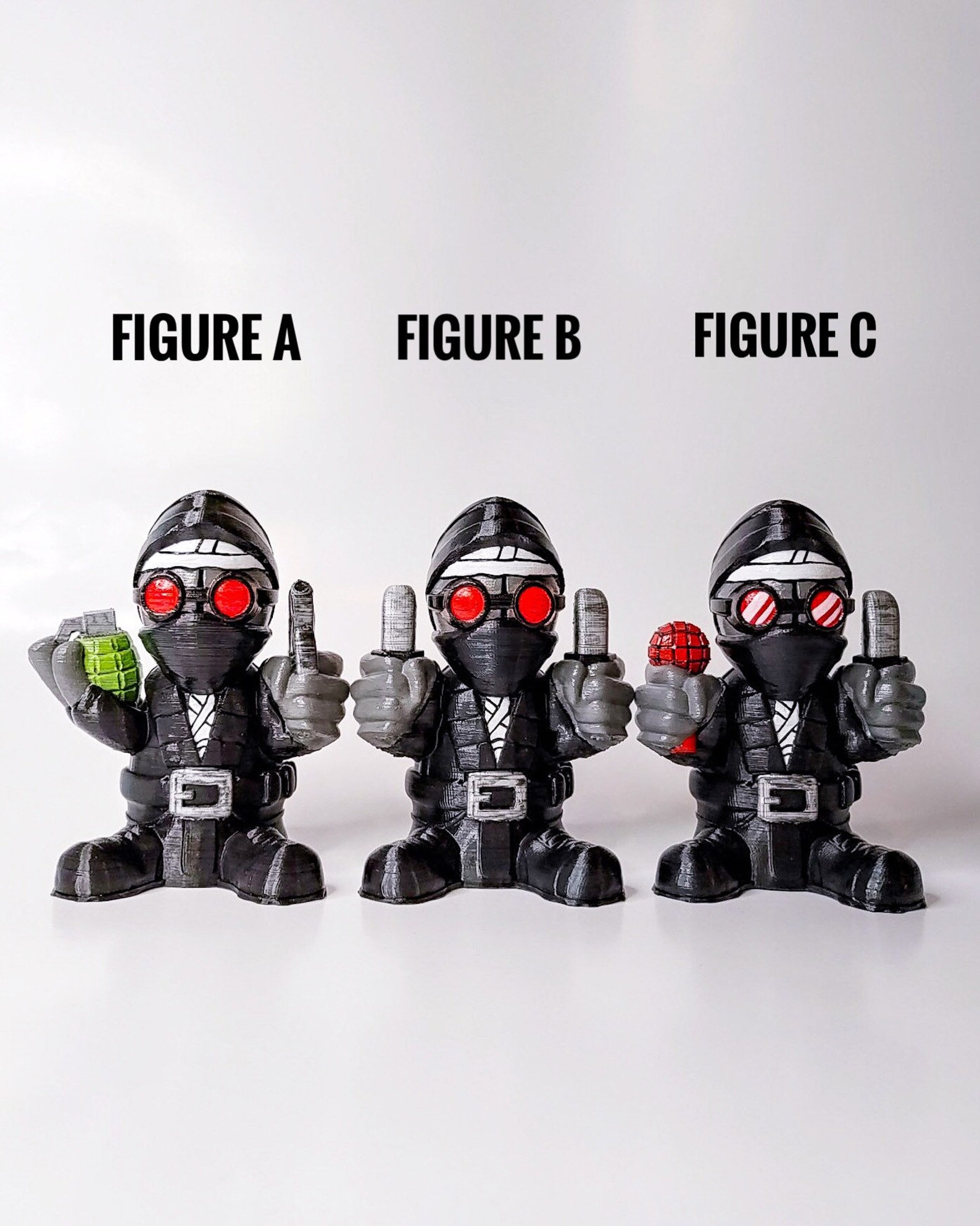 Hank J Wimbleton Inspired 100mm Figures Madness Combat (painted ...