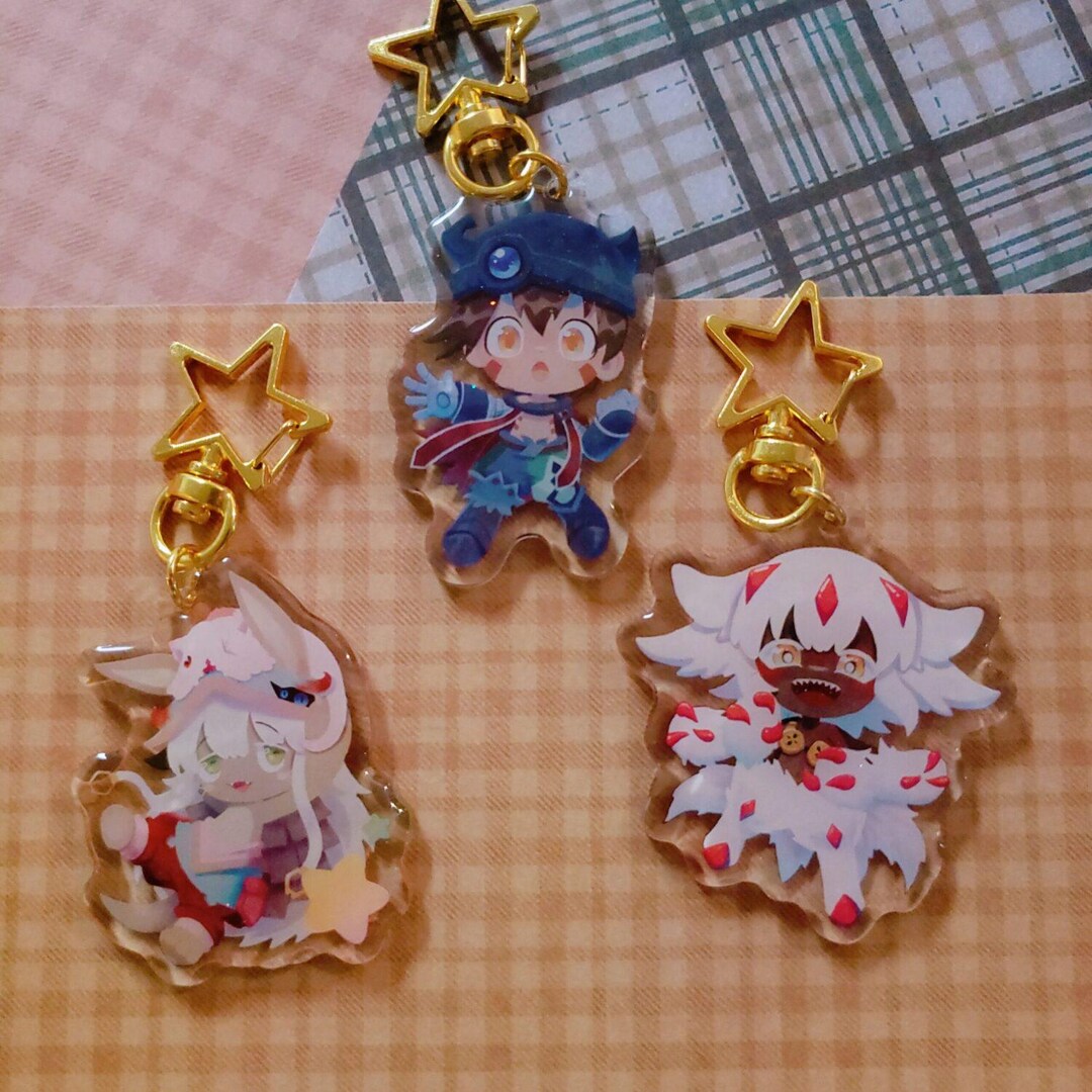 Made in Abyss - Reg, Nanachi, Faputa Keychains - Etsy