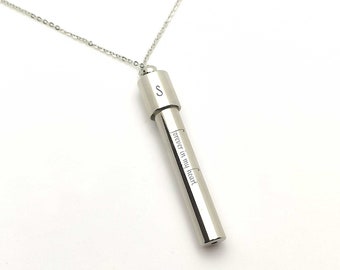 Capsule Necklace - Etsy