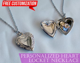 Heart Locket - Etsy