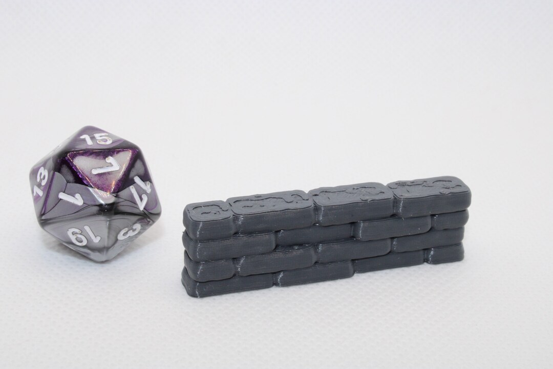 Dnd Wall Dungeons and Dragons 28mm Terrain D&D Terrain - Etsy