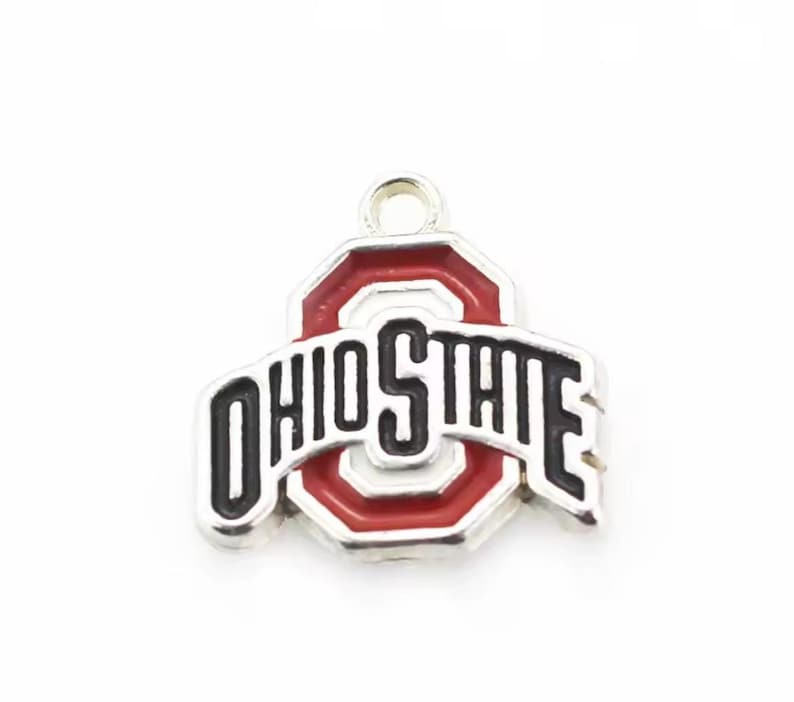 Ohio State Enamel Charm - Etsy