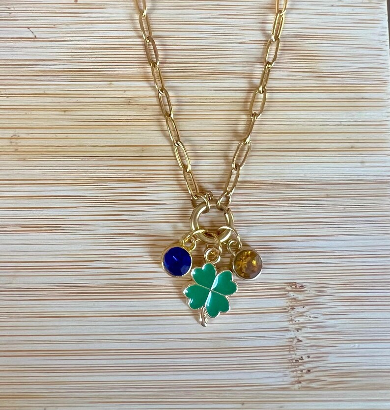 Notre Dame Charm Necklace 14k Gold Plated *customizable - Etsy