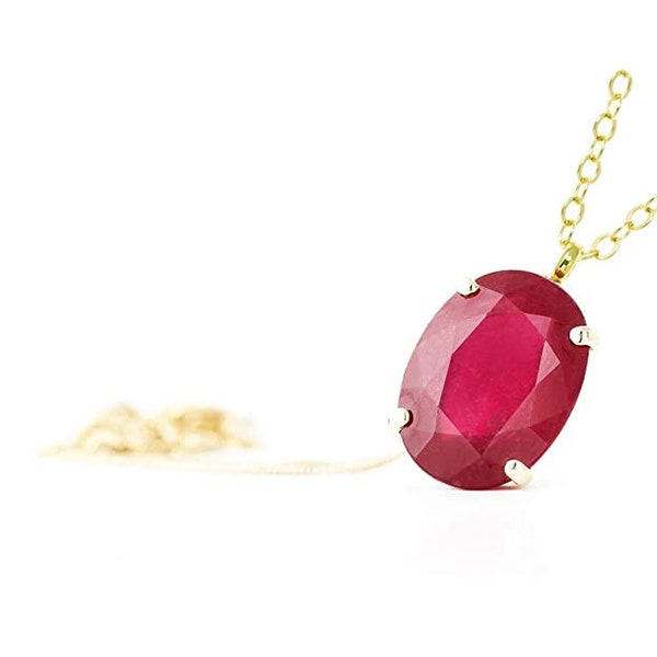 Mens Ruby Pendant - Etsy