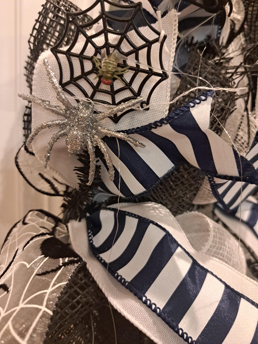 Spider Webs With Butterflies House Flies and Ants - Etsy