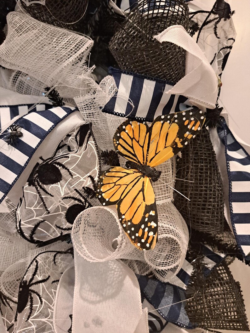 Spider Webs With Butterflies House Flies and Ants - Etsy