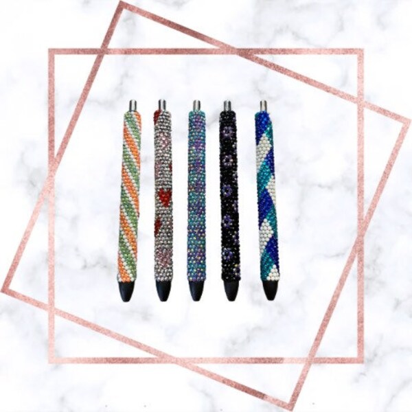 Rhinestone Pen Pattern - Etsy