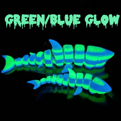 Sensory Cat Toy 3D Glow Slugs/worms Glow in the Dark Fidget - Etsy