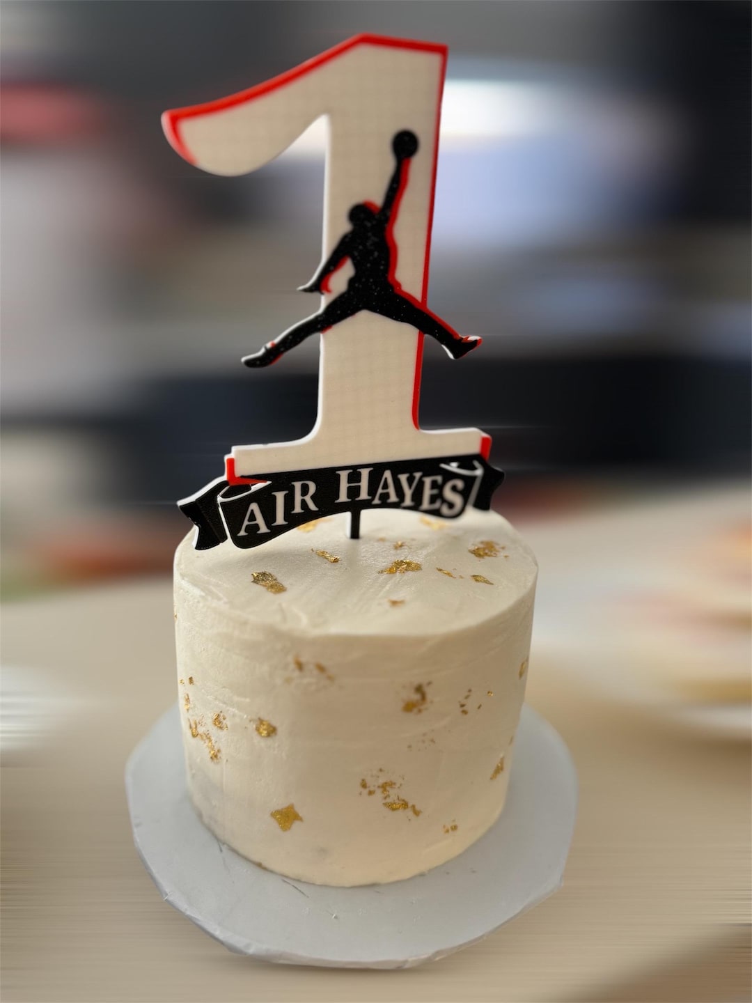 Custom 3D Printed Cake Topper: Personalized Birthday Party Decor - Etsy