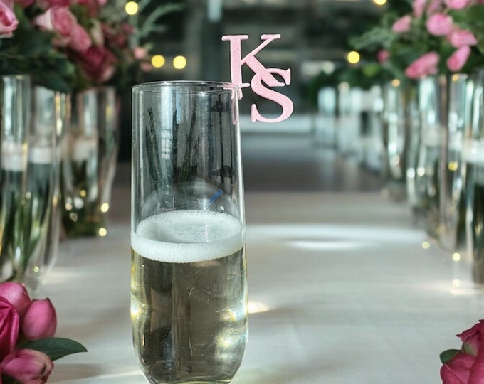 CUSTOM Drink Charms Personalized Drink Stirrers Custom Laser Cut Party ...