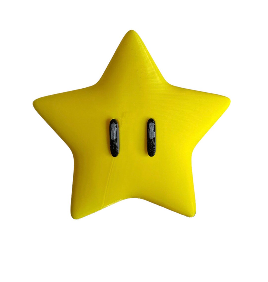 Limited Edition "super Mario Brothers Movie" Golden Star - Etsy
