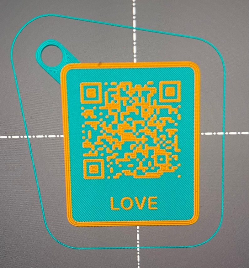 3D Printed Custom Scannable QR Code Print Perfect for - Etsy Finland
