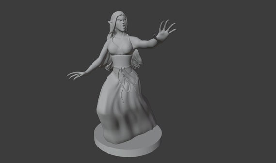 Banshee Miniature for D&d/pathfinder 1 Point | Etsy