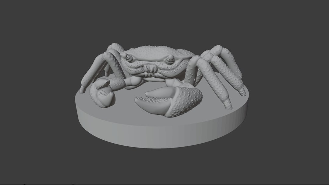 Giant Crab Miniature for D&d/pathfinder (4 Pack, 1 Point)) - Etsy