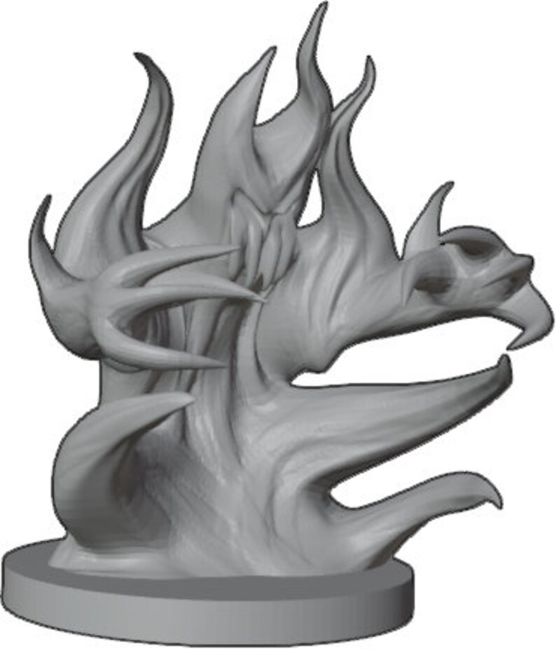 Invisible Stalker Miniature for D&d/pathfinder 1 Point - Etsy