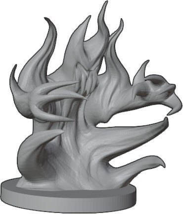 Invisible Stalker Miniature for D&d/pathfinder 1 Point - Etsy