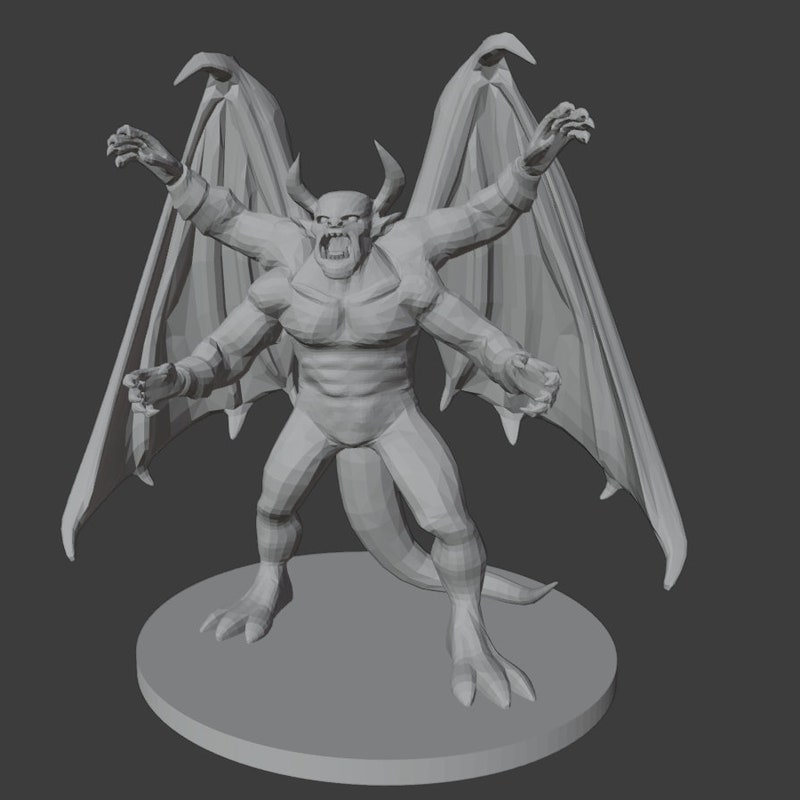 Resin Gargoyle - Etsy