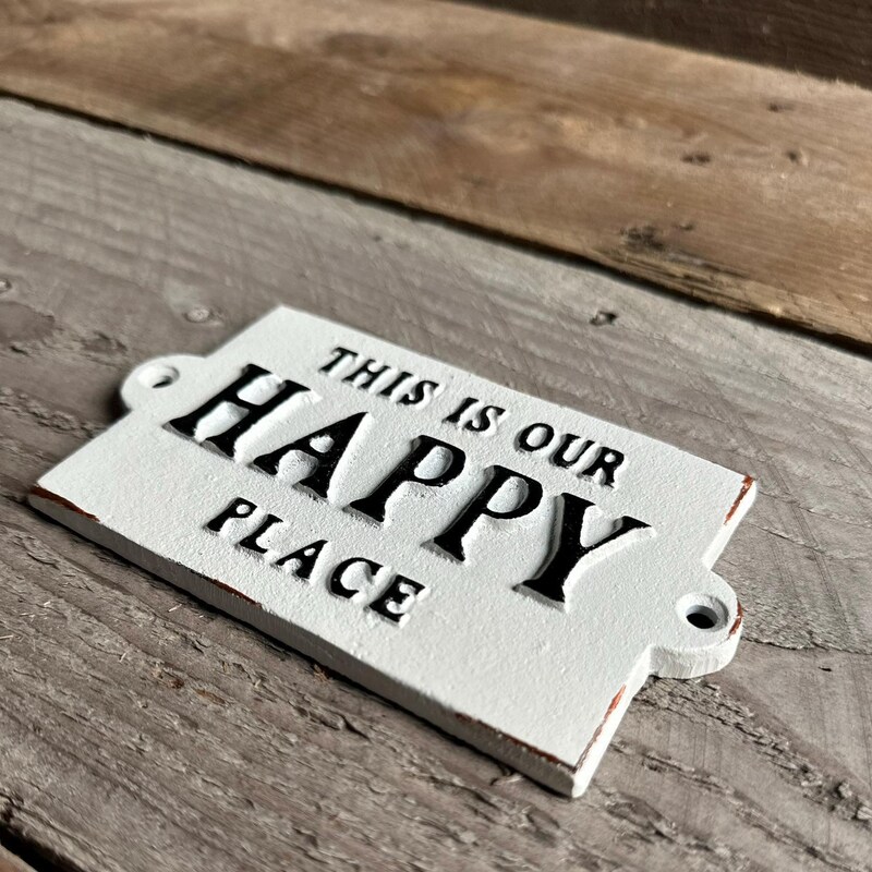 Happy Place Signs - Etsy